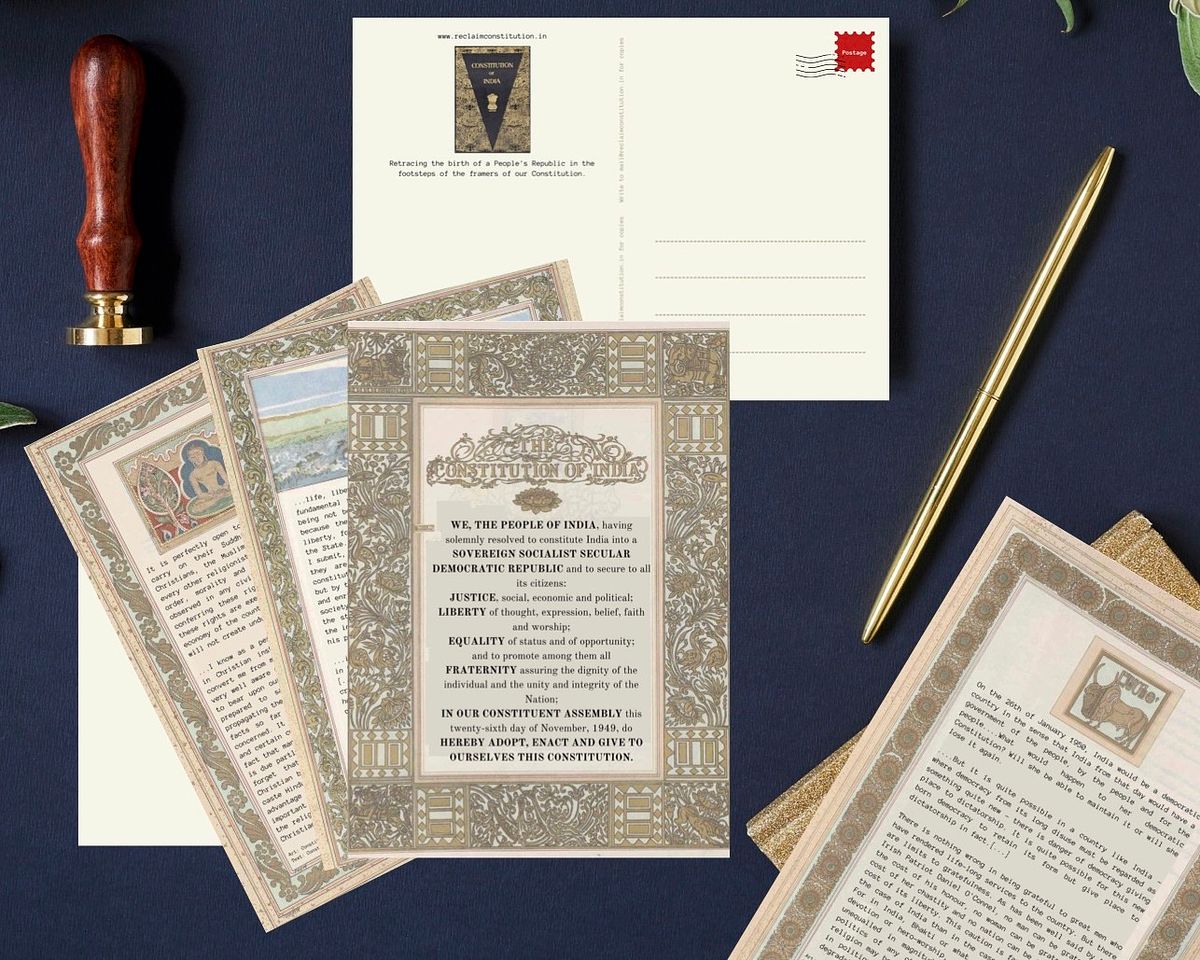 #ReclaimConstitution Postcards