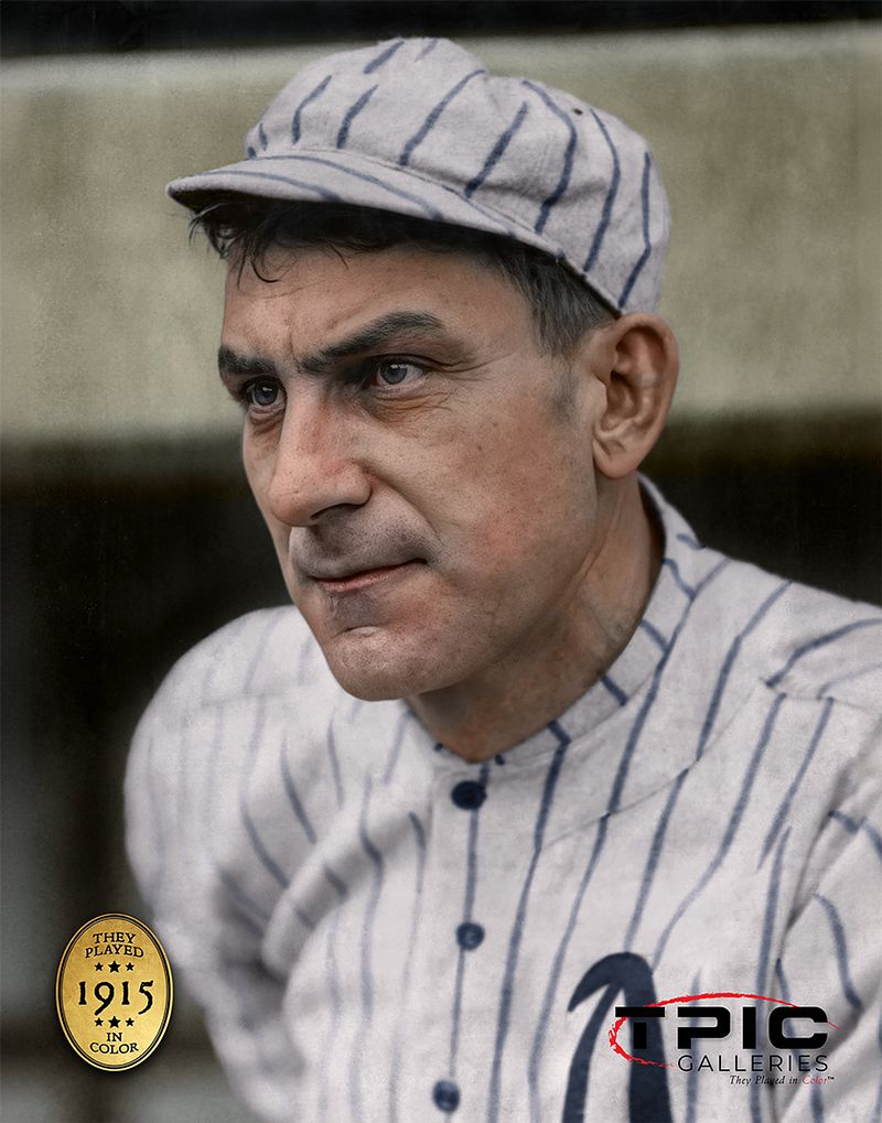 Napoleon "Nap" Lajoie - Philadelphia Athletics (1915)