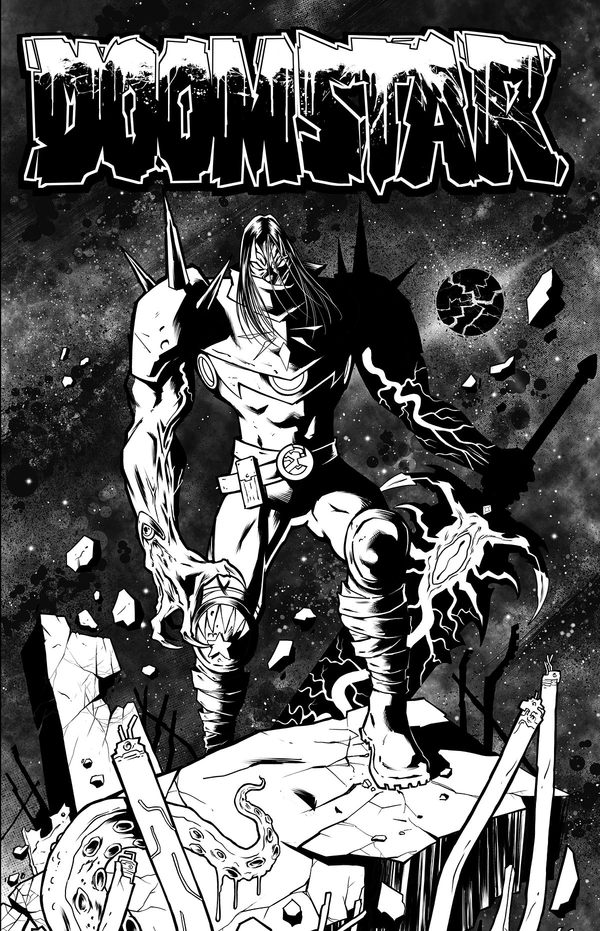 Comic Art Black & White | Anthony Pugh Art