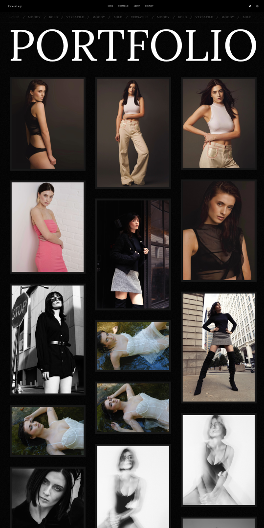 15+ Best Modeling Portfolio Websites in 2026